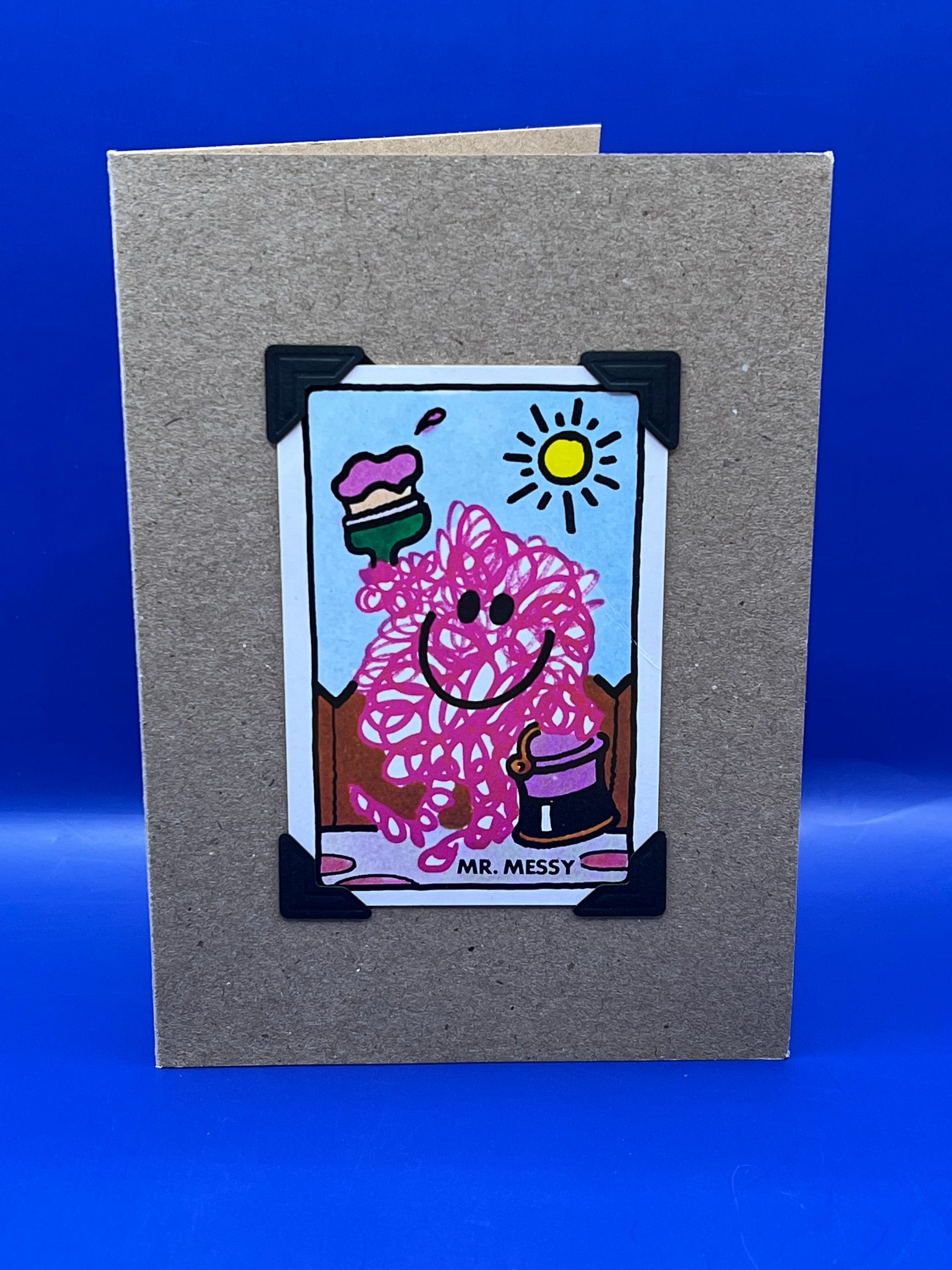 Vintage Mr Men Mr Messy Character Card Keepsake Greeting Card - Etsy UK