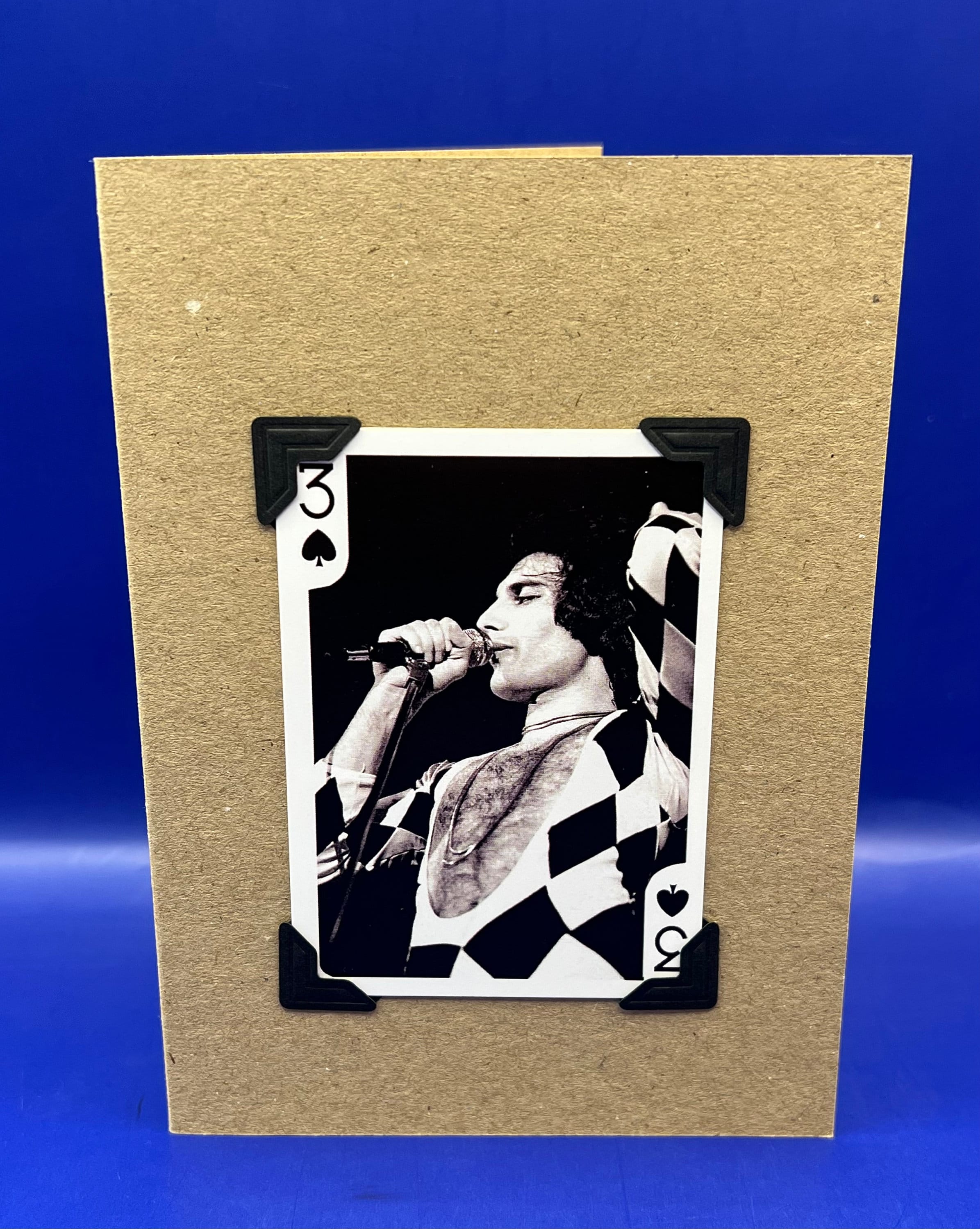 Queen Freddie Mercury Playing Card Keepsake Greeting Card - Etsy UK