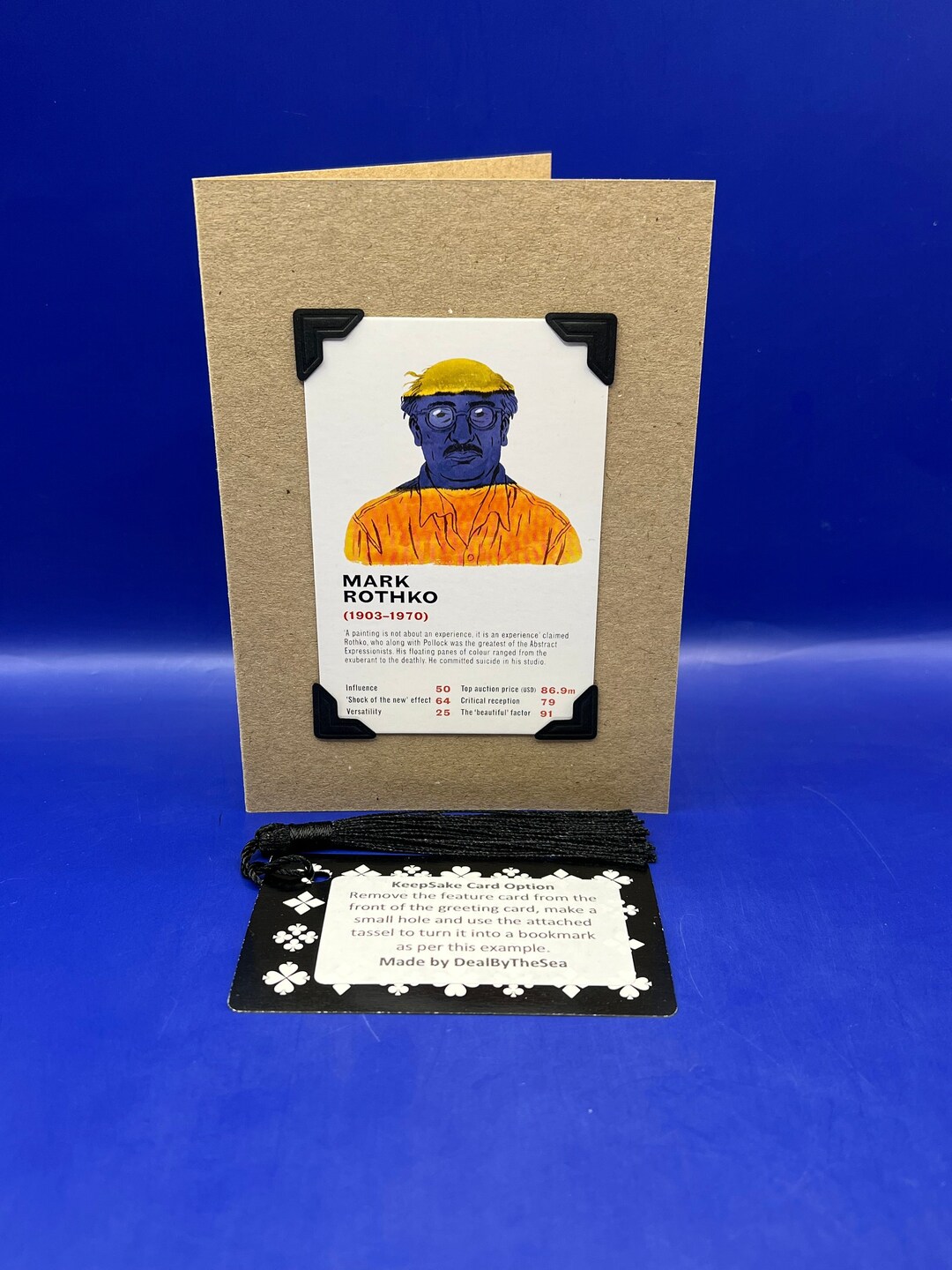 Mark Rothko Artists Trump Card Keepsake Greeting Card - Etsy