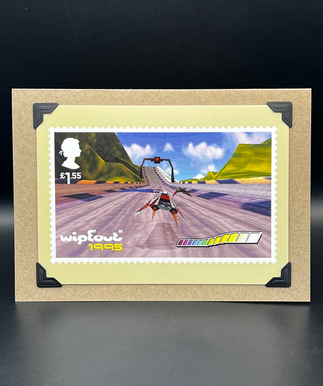 Video Games Wipeout 1995 PHQ Postcard 2020 Post Office Stamps Original ...