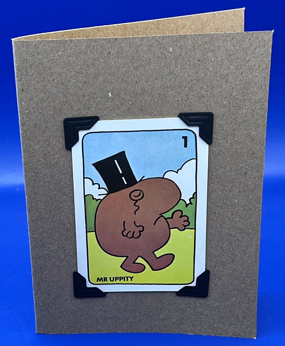 Vintage Mr Men Mr Uppity Character Card Keepsake Greeting Card - Etsy