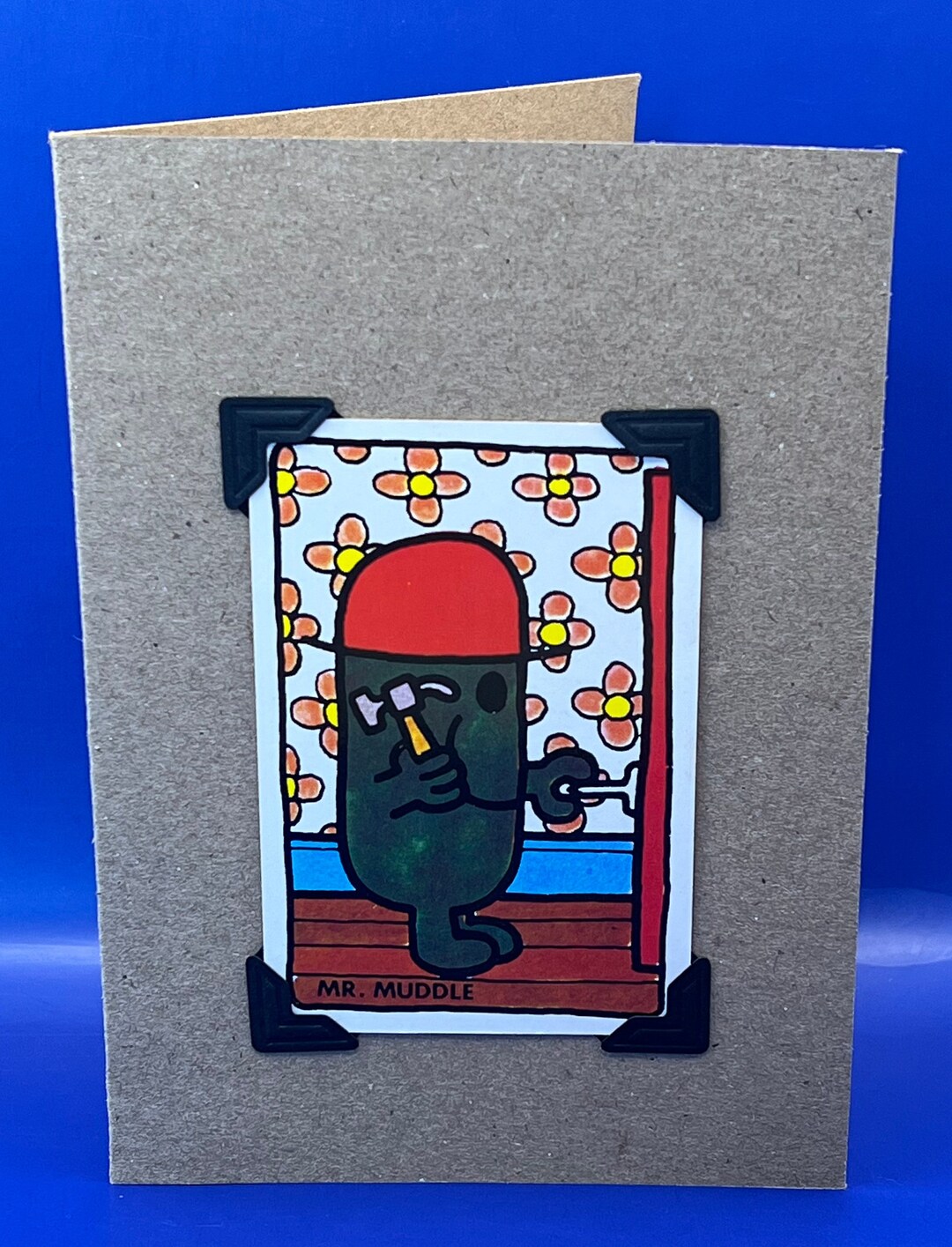Vintage Mr Men Mr Muddle Character Card Keepsake Greeting Card - Etsy UK