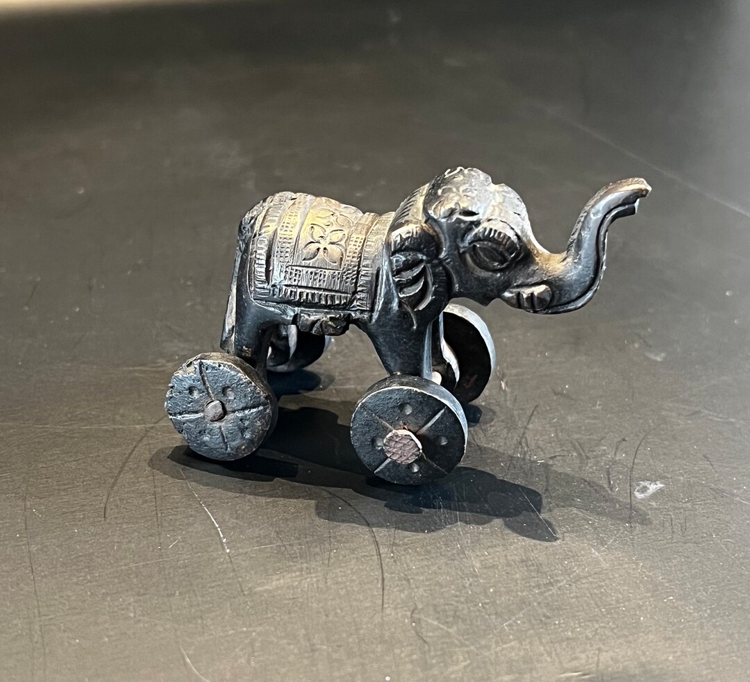 Indian Tibetan Elephant on Wheels - Etsy