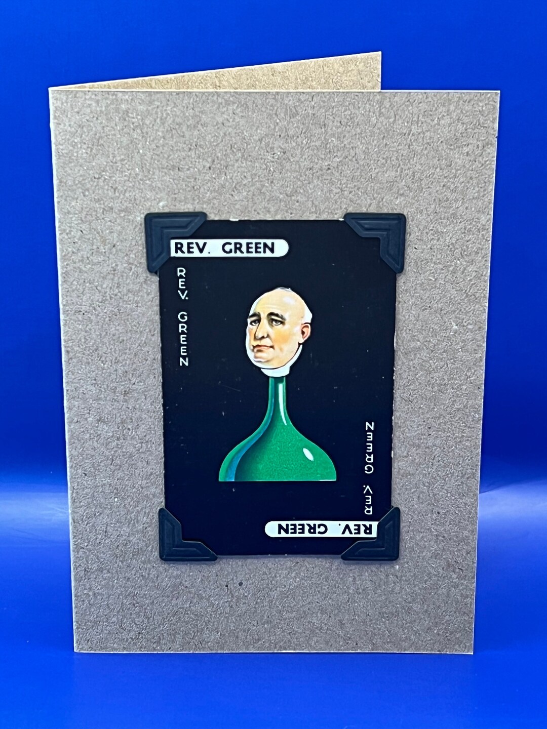 Vintage Cluedo Rev Green Card Keepsake Greeting Card - Etsy UK