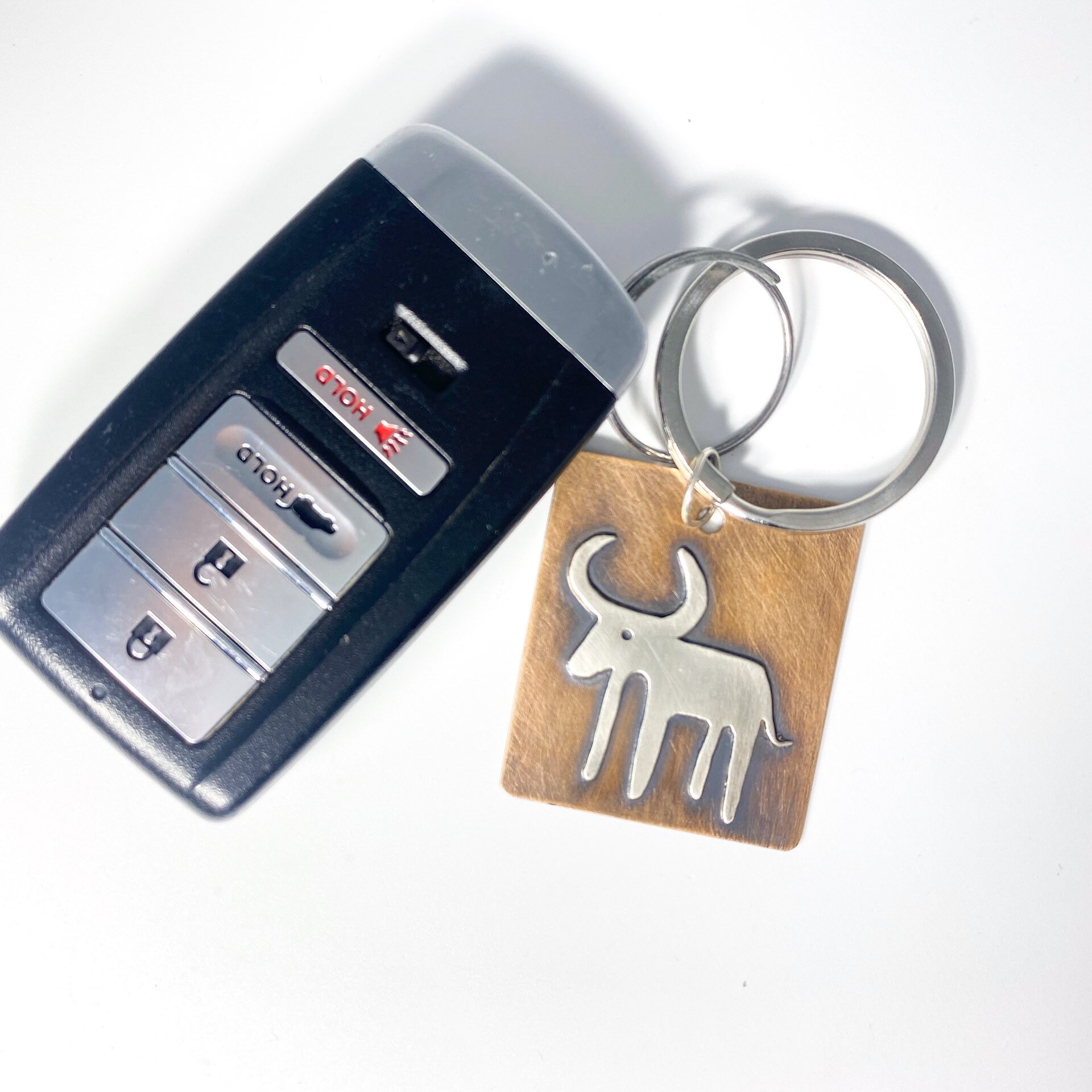 Handcrafted Mouse Keychain Chinese Zodiac Rat Key Ring Good Luck Wealth ...