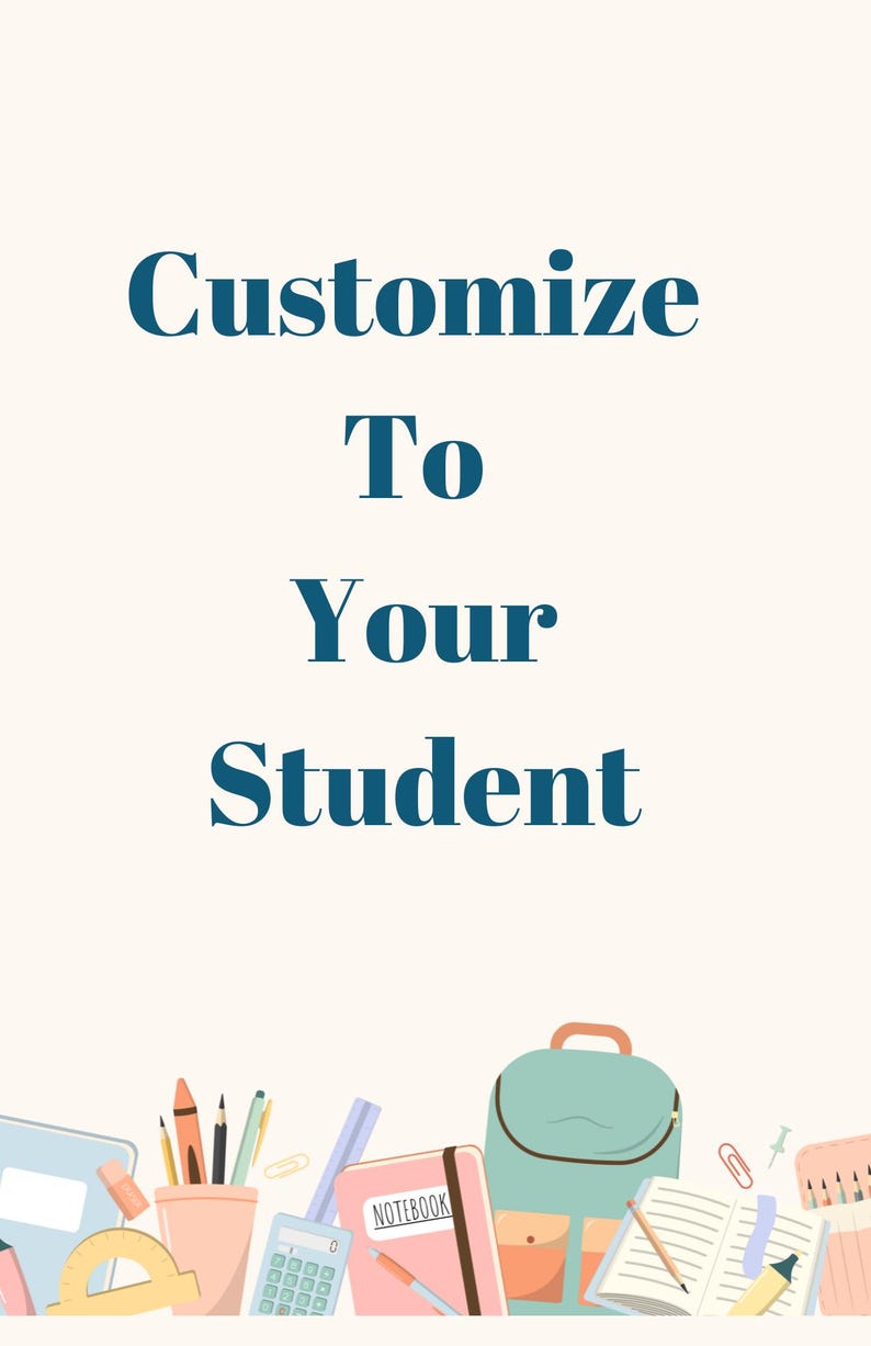 Report Card Template, Customizable Report Card, Home School Report Card ...