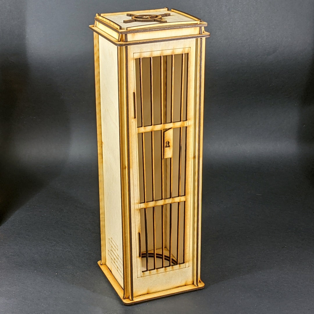 Laser Cut Wine Box Prison Laser Cut Files - Etsy Australia