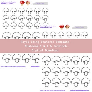 Royal Icing Transfer Template, Cookie Transfers for All Occasions ...