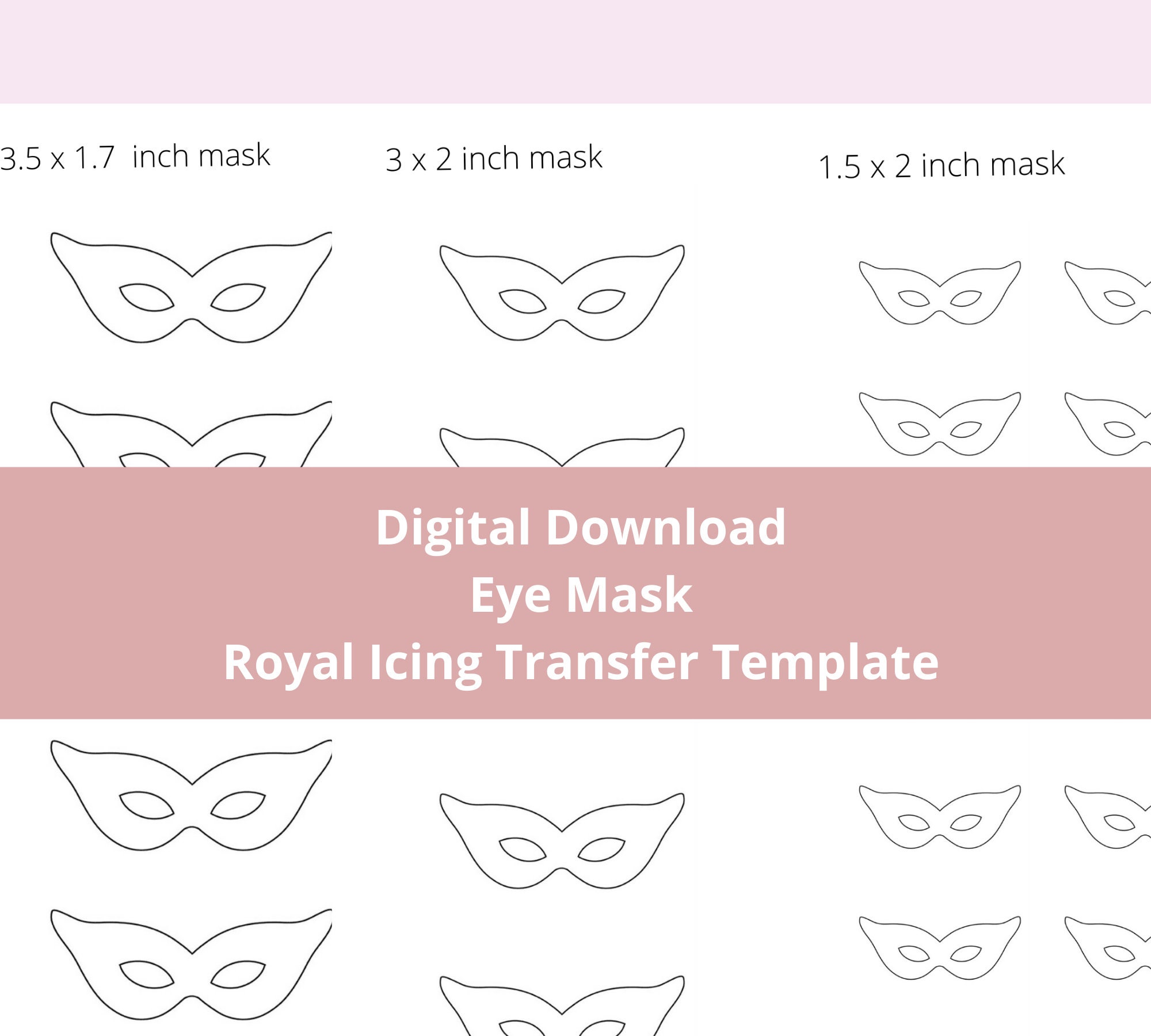 Eye Mask Template