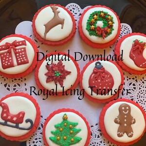 Snowman Royal Icing Transfer Template - Etsy