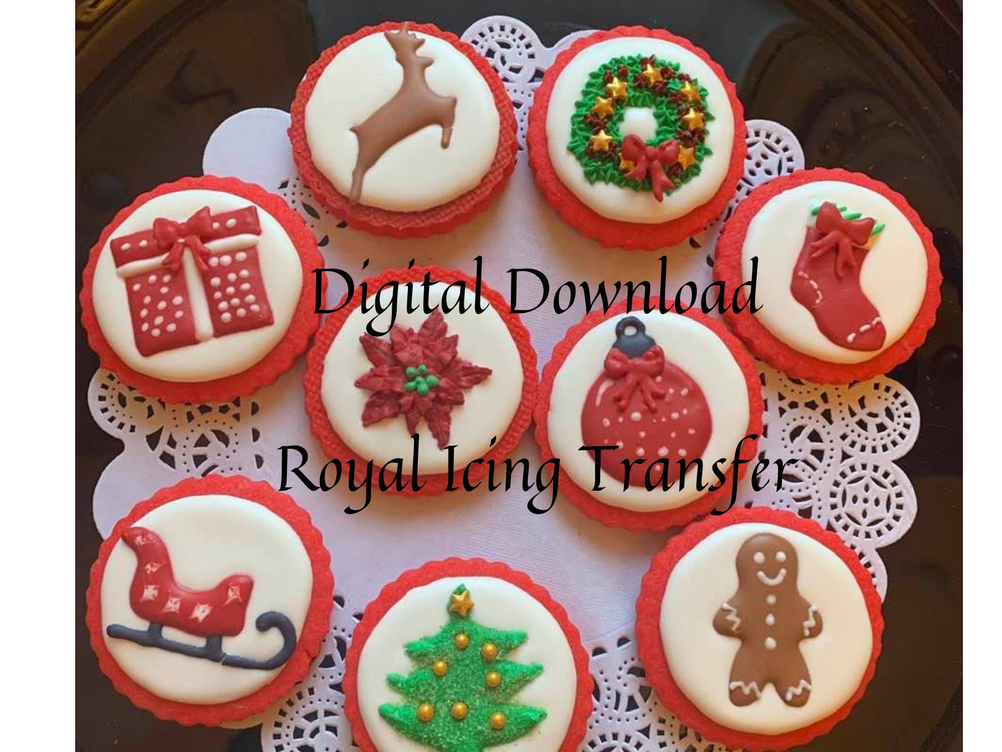 Snowman Royal Icing Transfer Template - Etsy