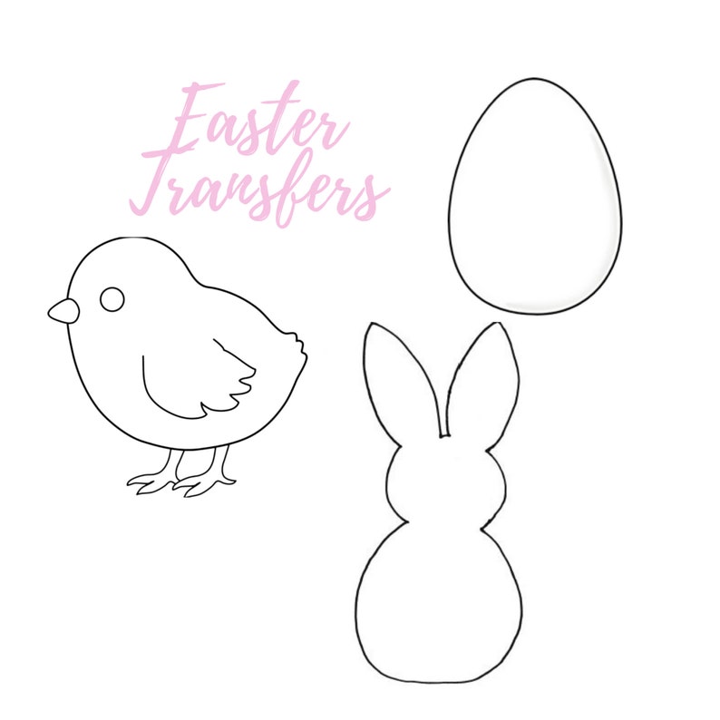 Easter Egg Royal Icing Transfer Sheets | Etsy