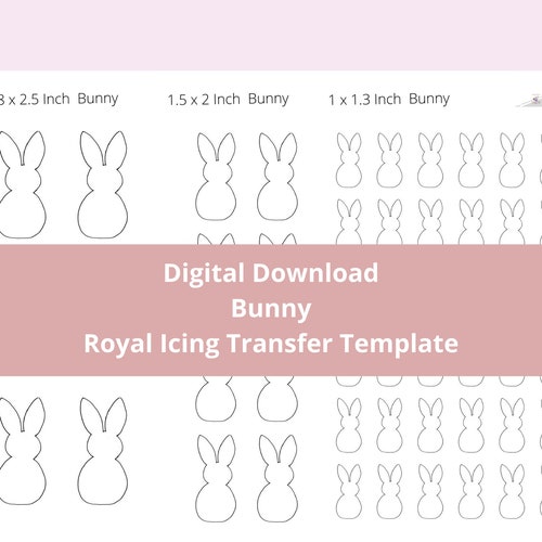 Instant Download Easter Royal Icing Transfer Sheet Printable - Etsy