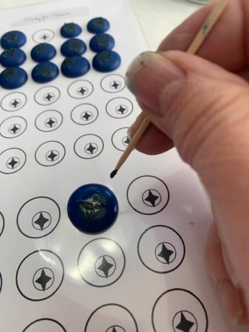 Blueberry Royal Icing Transfer Templates - Etsy
