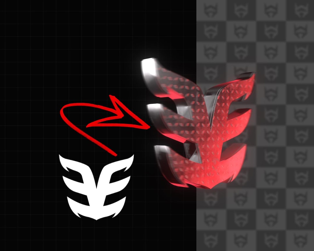 Custom 3D Animated Logo | Logo Animation for Streamers | OBS Ready ...