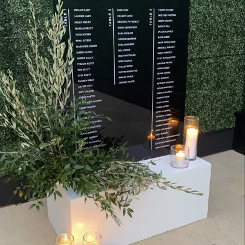 28 Acrylic Wedding Stand Seating Chart Stand Active - Etsy