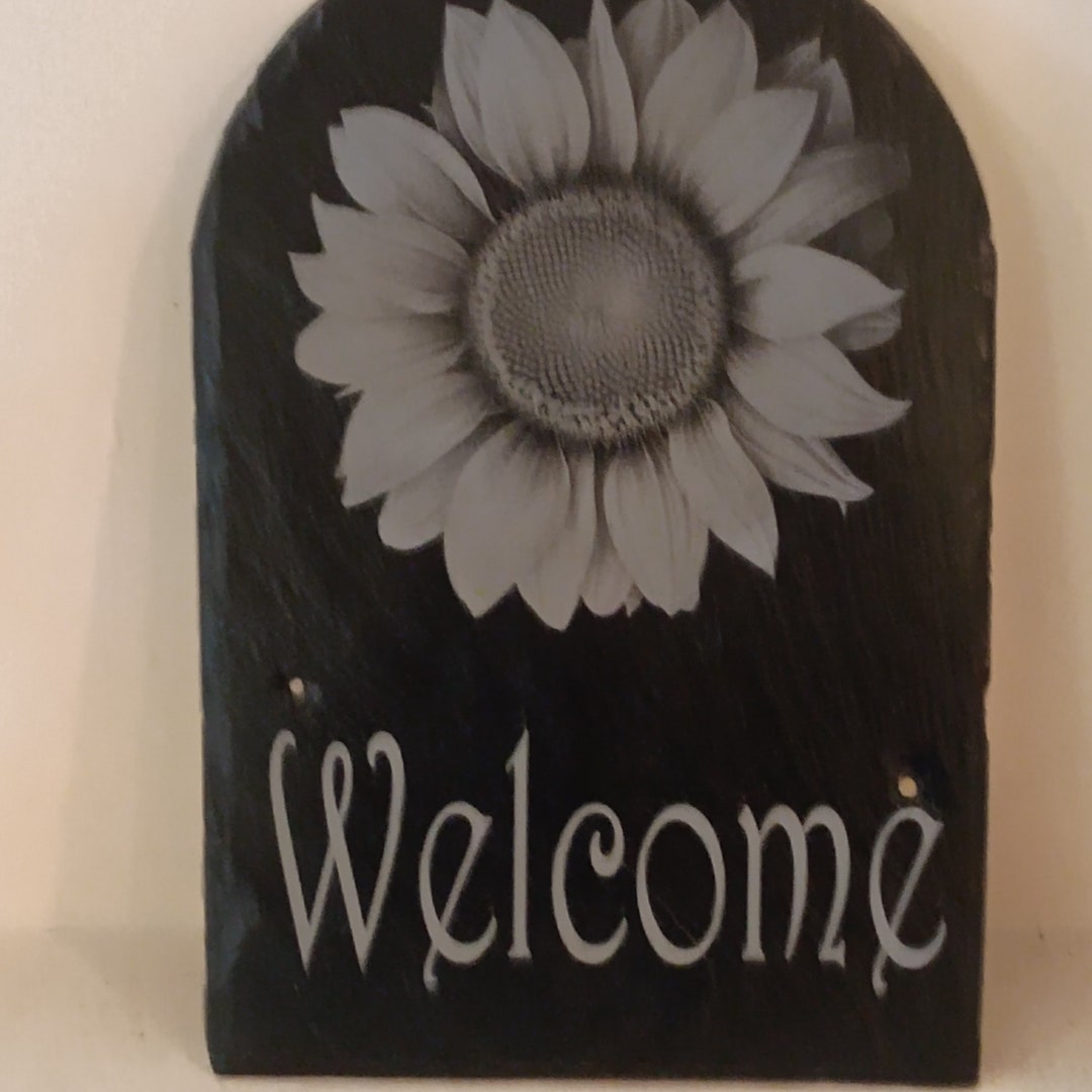 Slate Welcome Signs - Etsy
