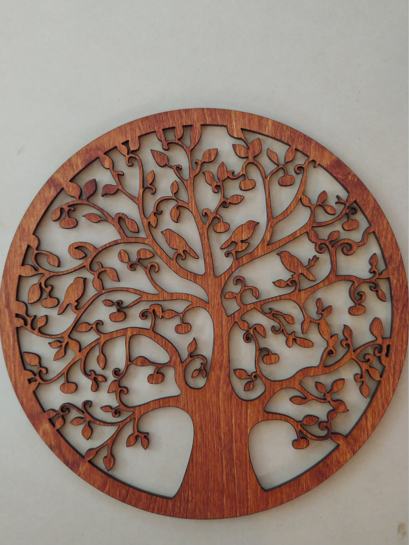 Tree of Life With Birds | Etsy