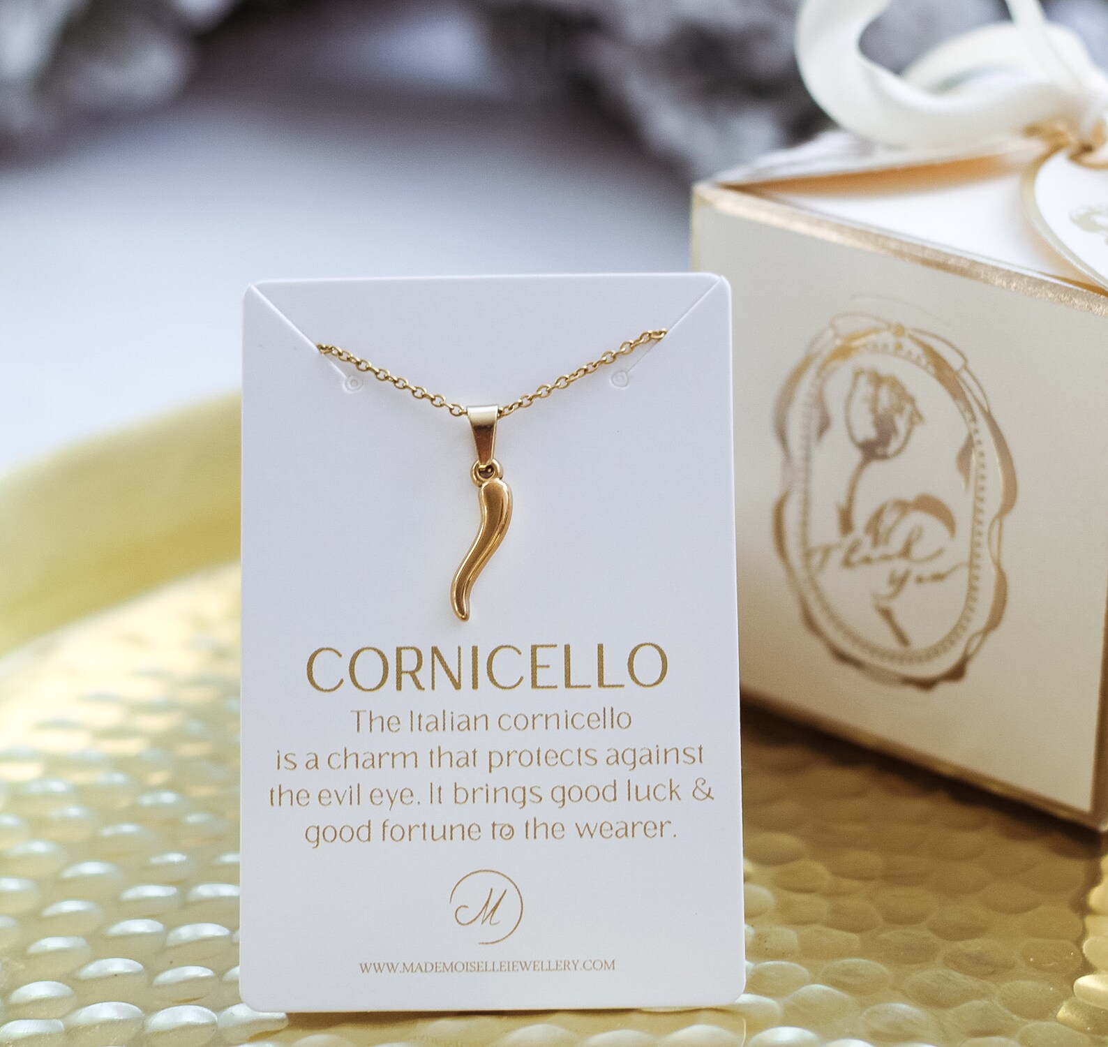 Italian Cornicello Lucky Charm Red Horn Amulet for Luck and Protection ...