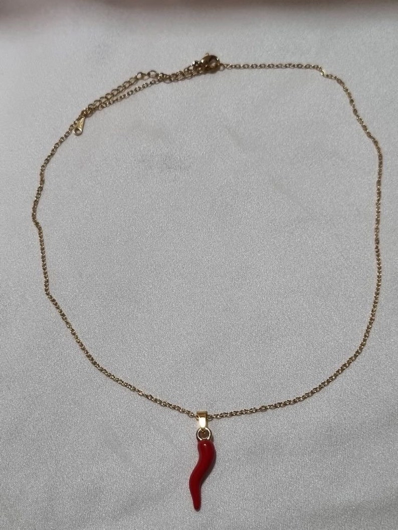 Italian Cornicello Lucky Charm Red Horn Amulet for Luck and Protection ...