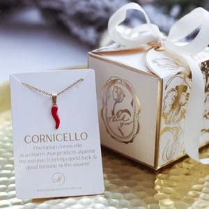 Italian Cornicello Lucky Charm Red Horn Amulet for Luck and Protection ...