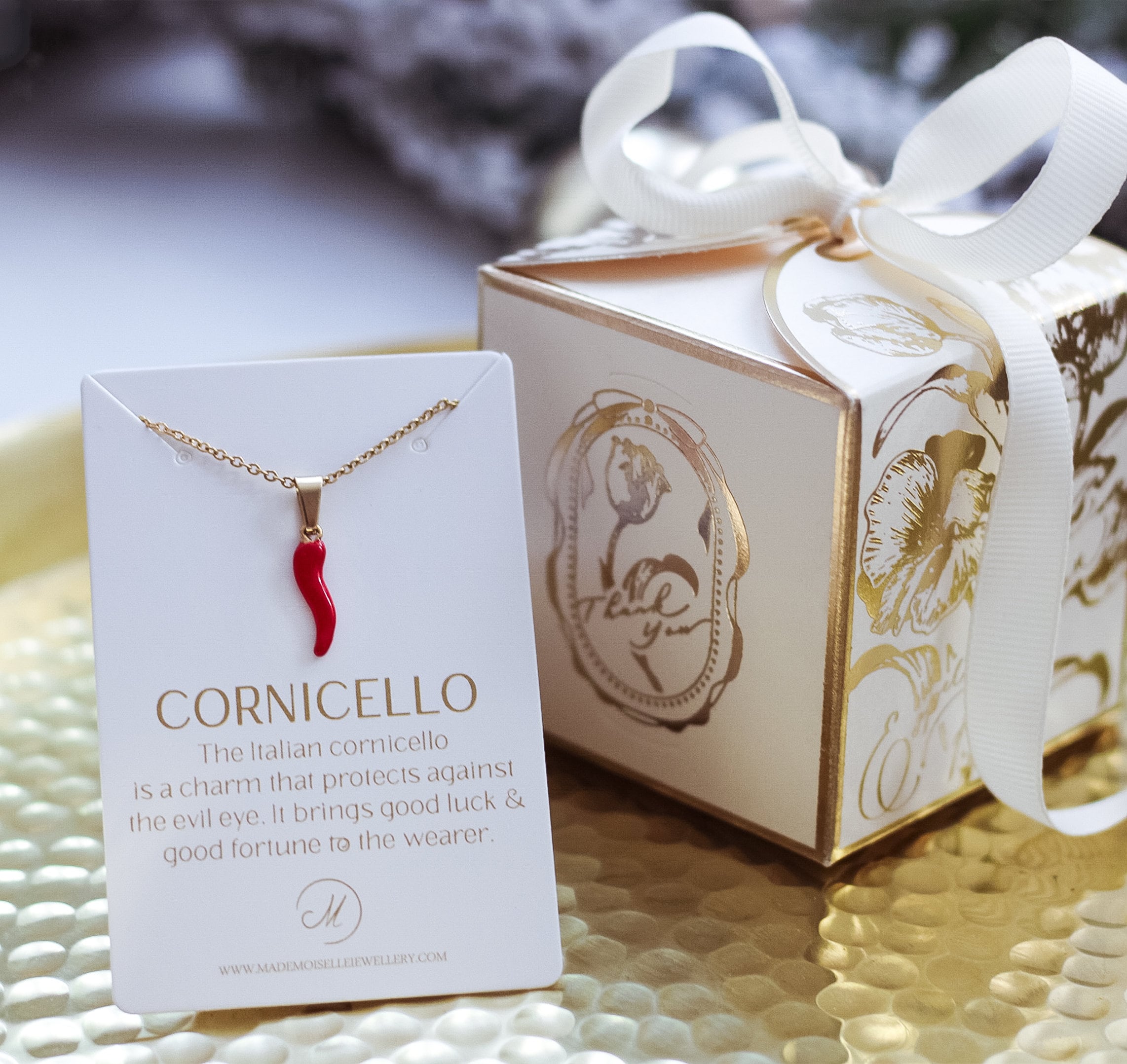 Italian Cornicello Lucky Charm Red Horn Amulet for Luck and Protection ...