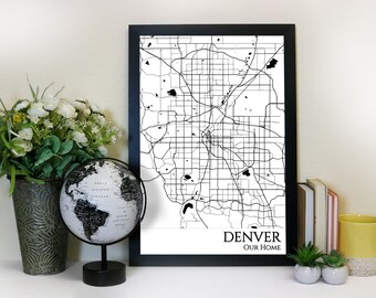 Push Pin Map Colorado - Etsy