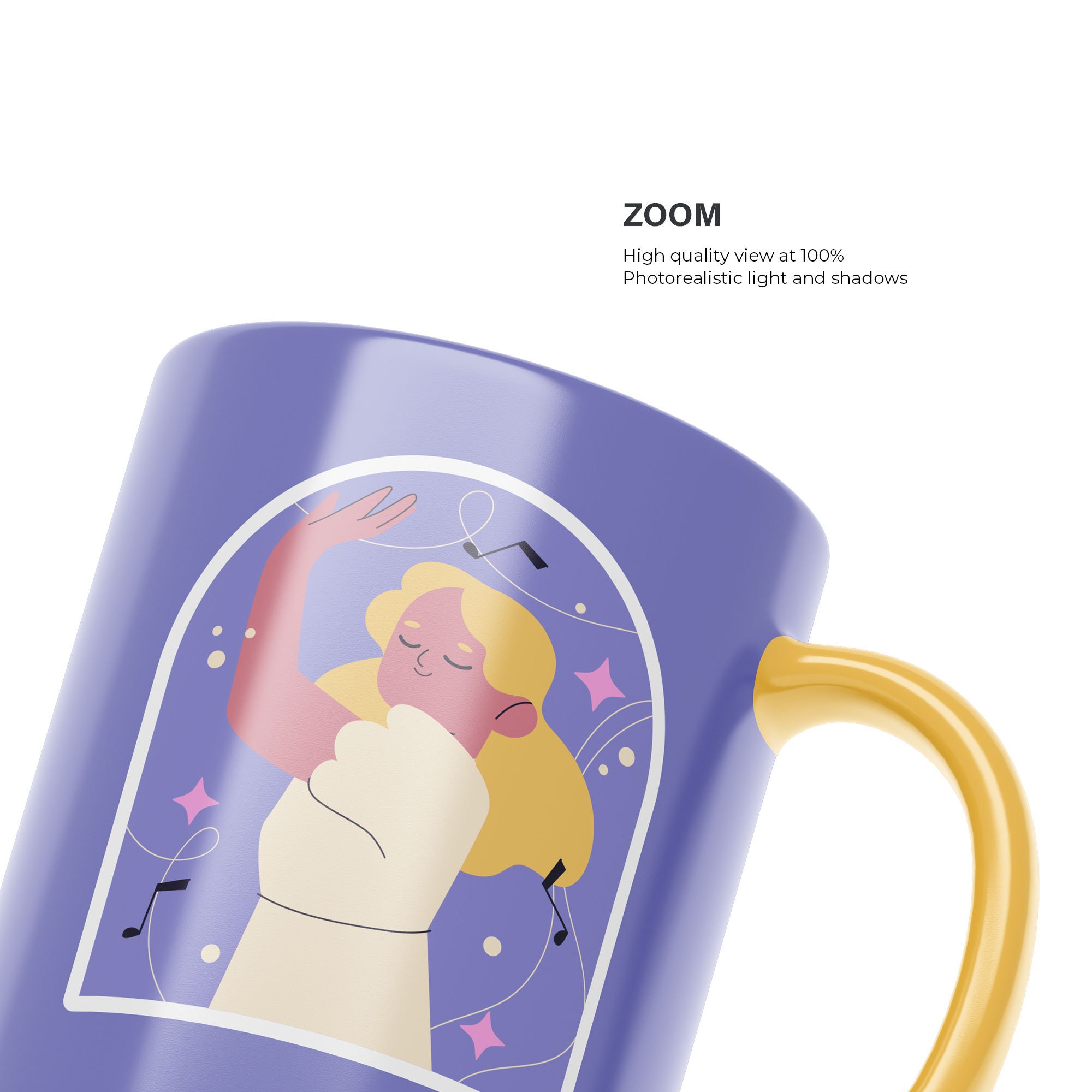 Digital Ceramic Mug Mockup - PSD / PNG / JPG - Etsy