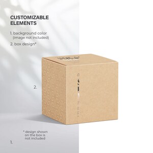 Digital Square Cardboard Box Mockup - PSD / PNG / JPG - Etsy