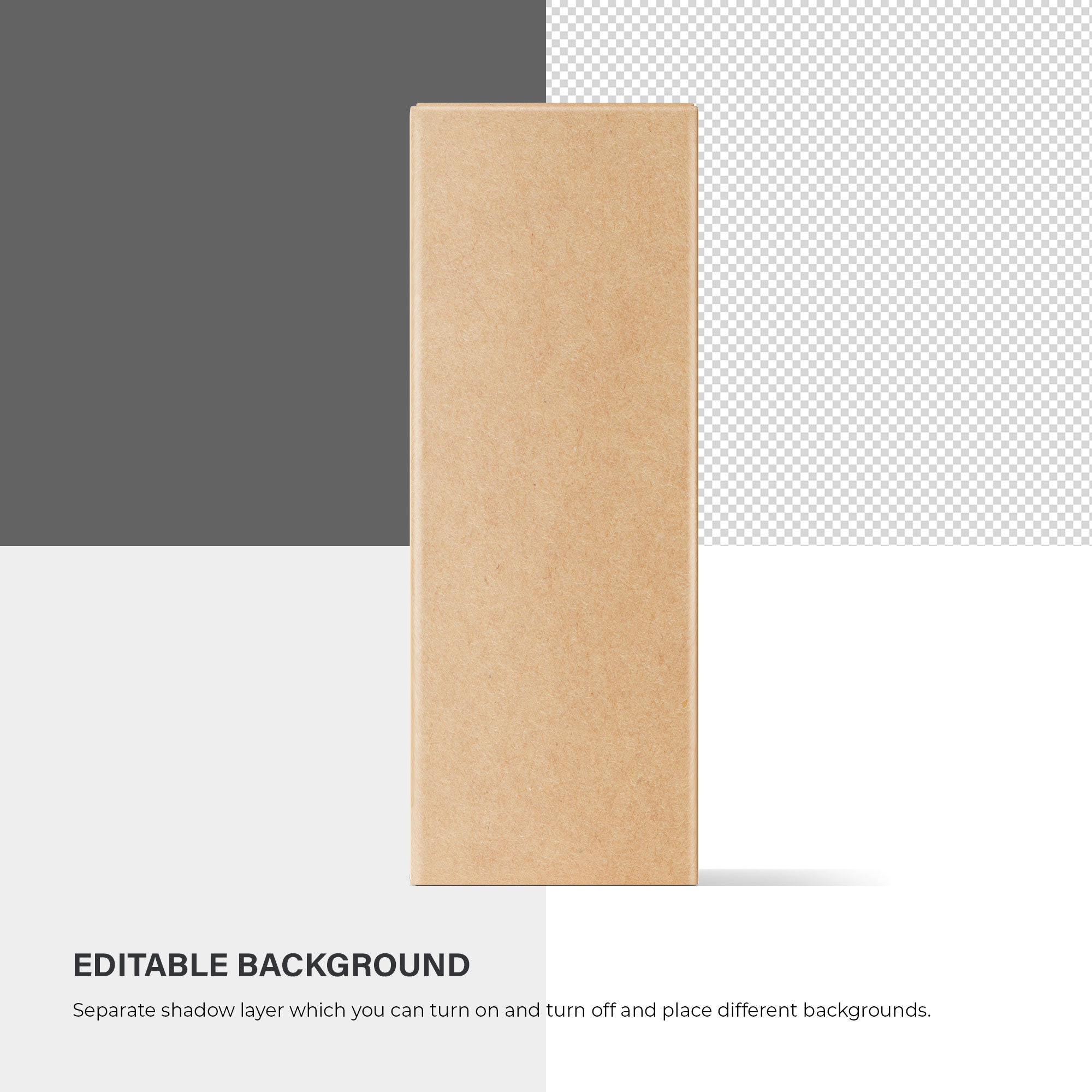 Digital Cardboard Box Mockup PSD / PNG / JPG - Etsy