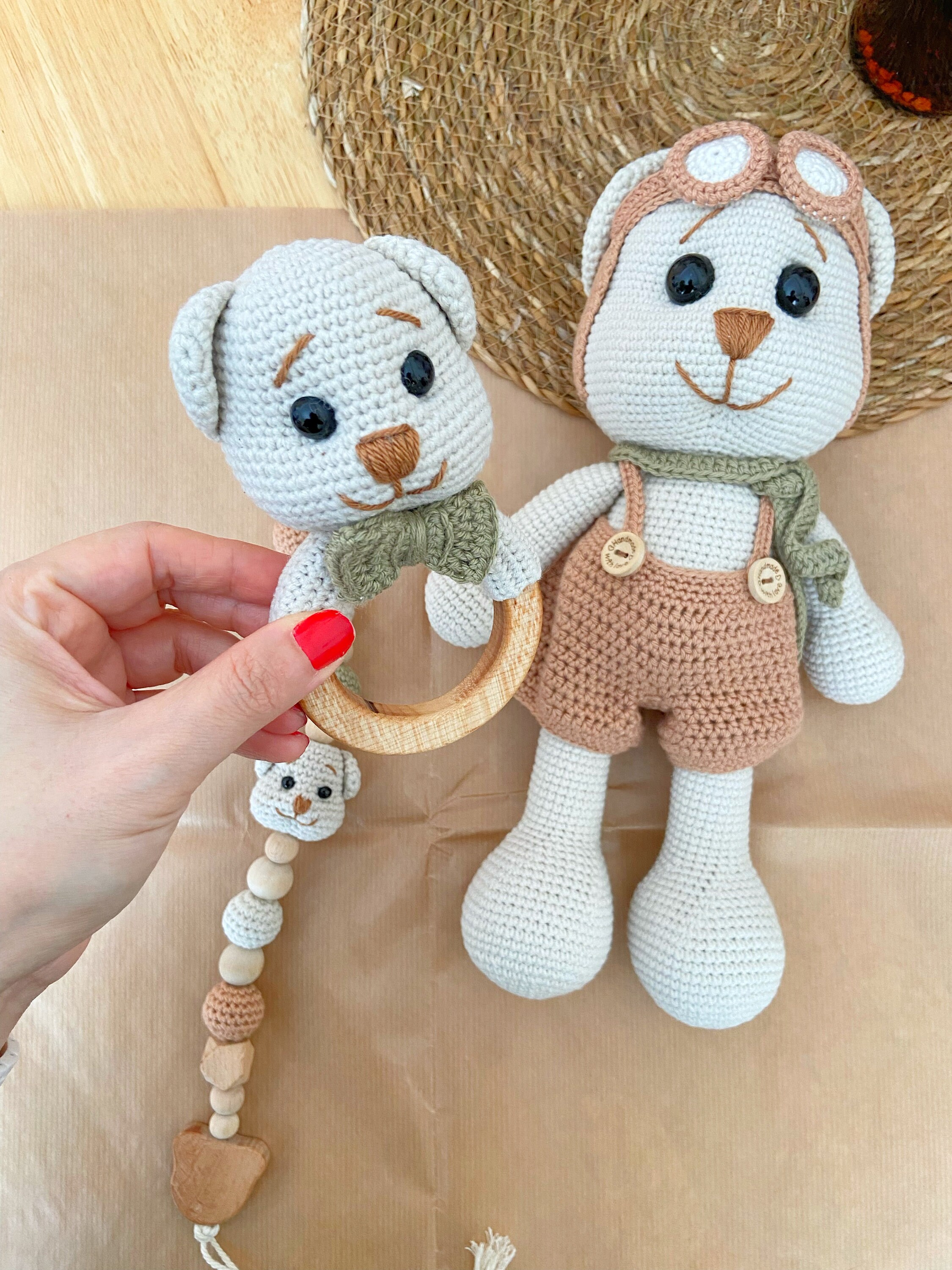 Aloha Teddy Bear Set - Etsy