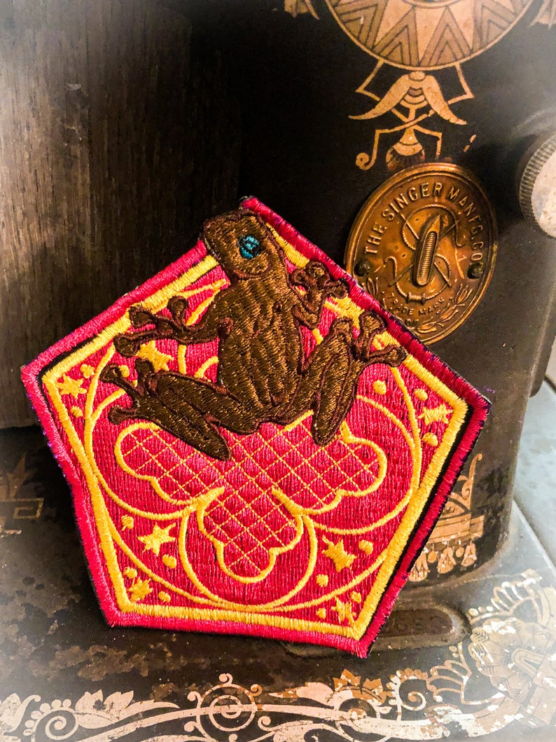 Wizard Frog Patches | Etsy