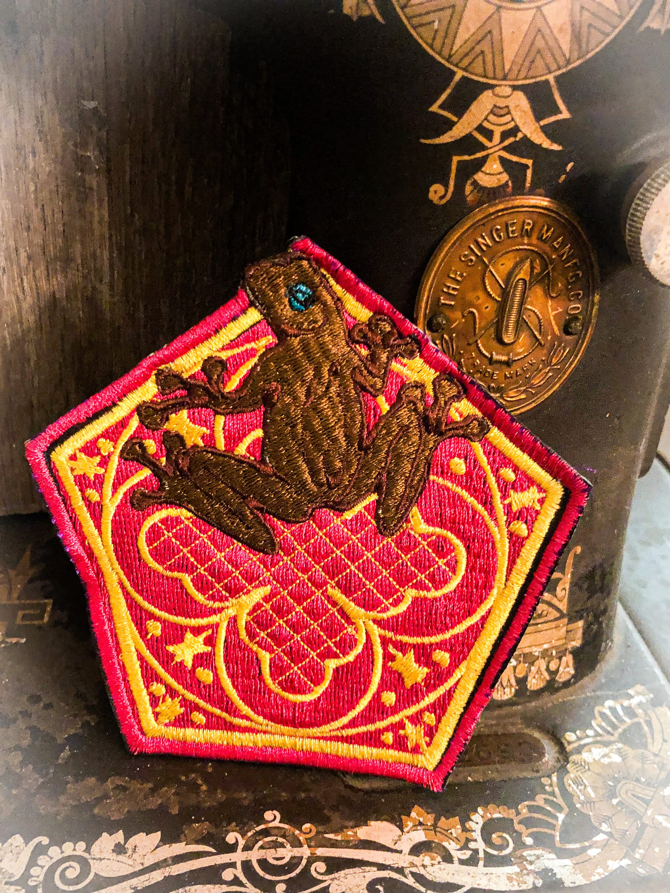 Wizard Frog Patches | Etsy