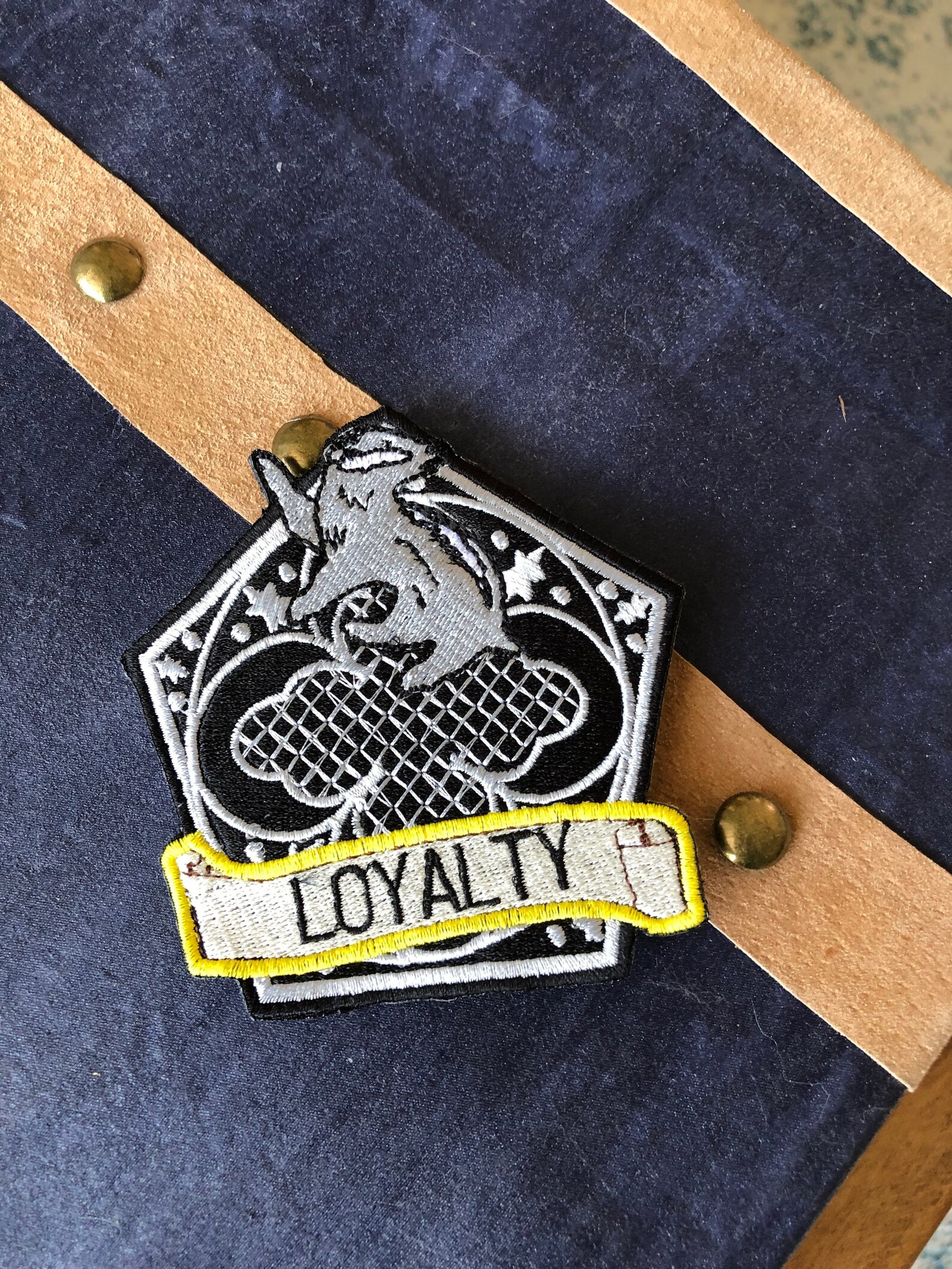 Wizard Badger Loyalty Patch - Etsy