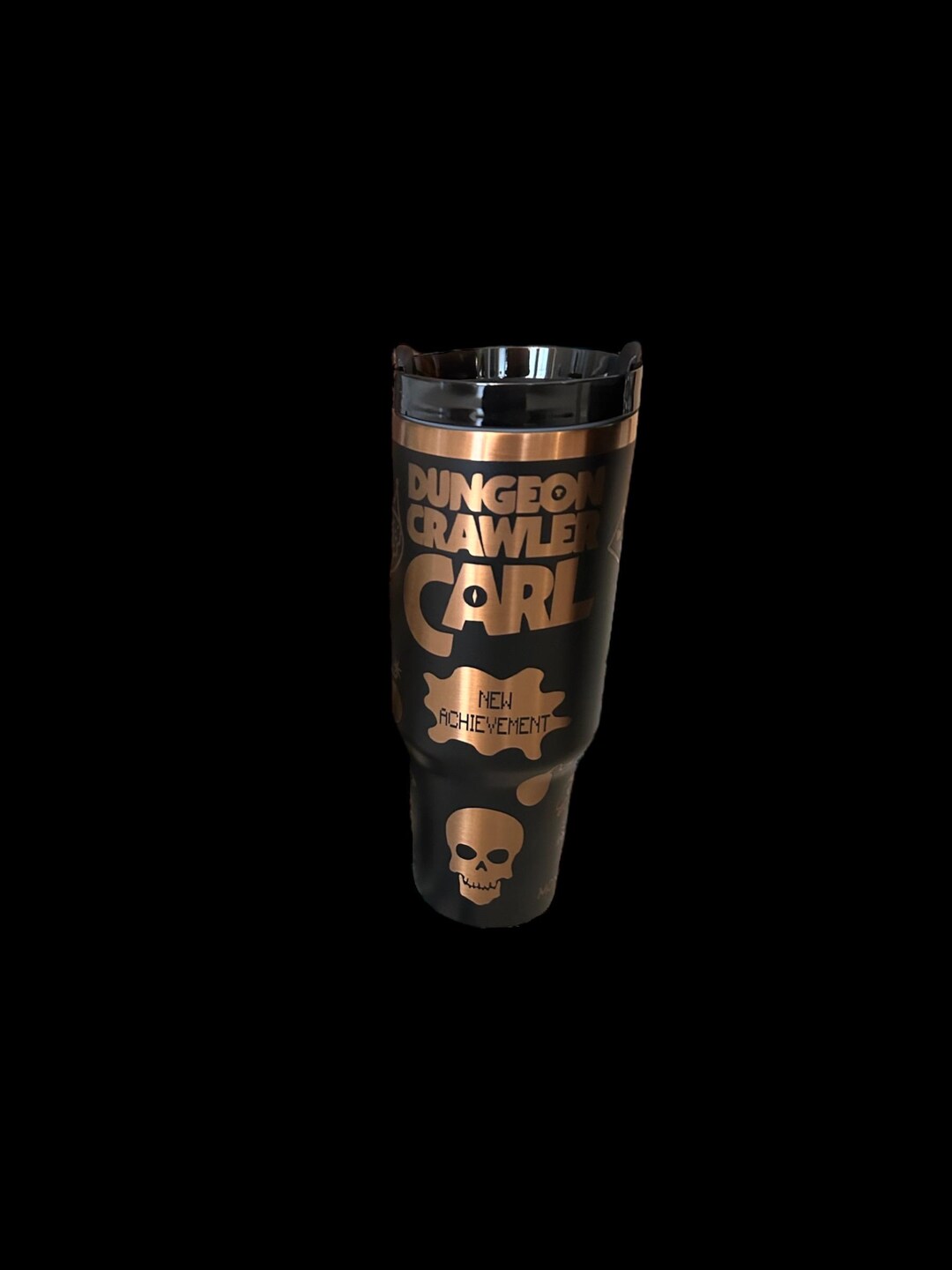 Dungeon Crawler Carl Black and Copper 40 Oz Tumbler - Etsy