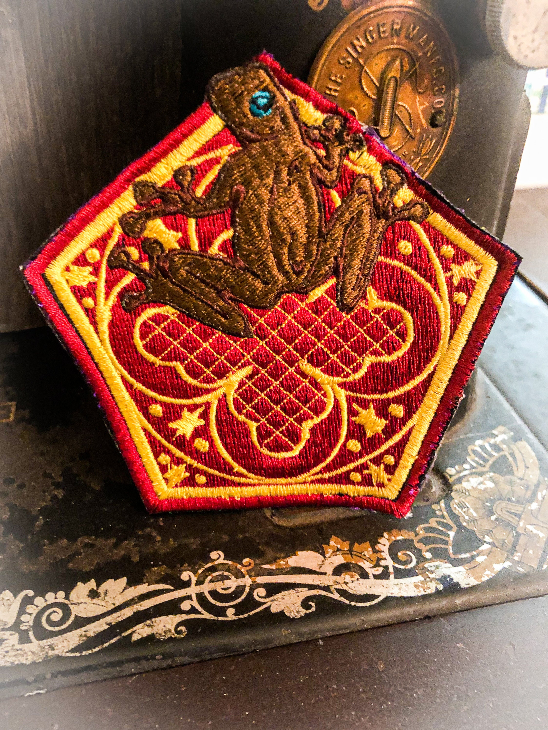 Wizard Frog Patches - Etsy