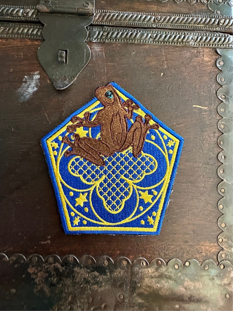 Wizard Frog Patches - Etsy