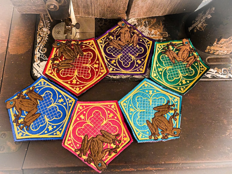 Wizard Frog Patches - Etsy
