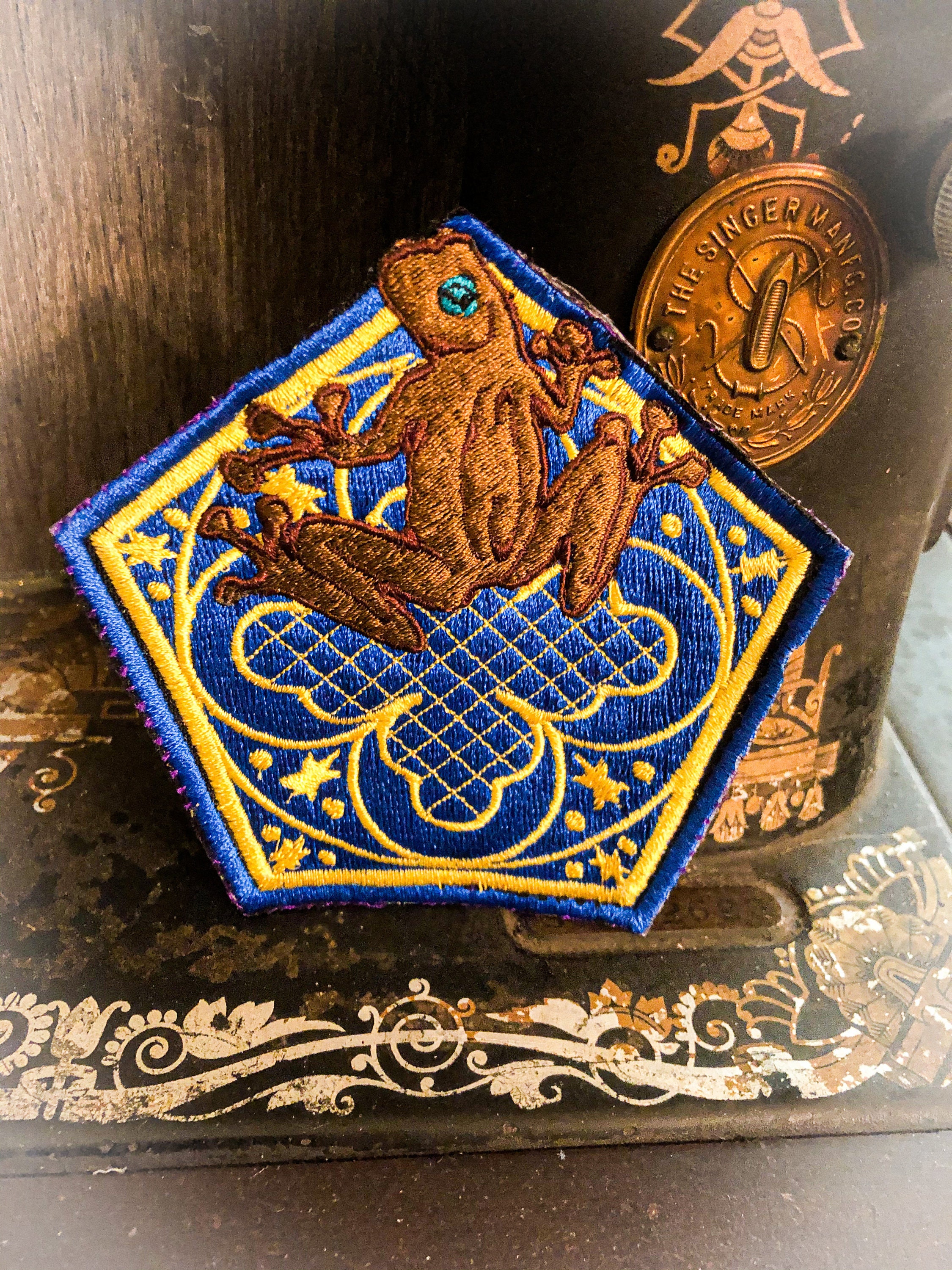 Wizard Frog Patches | Etsy