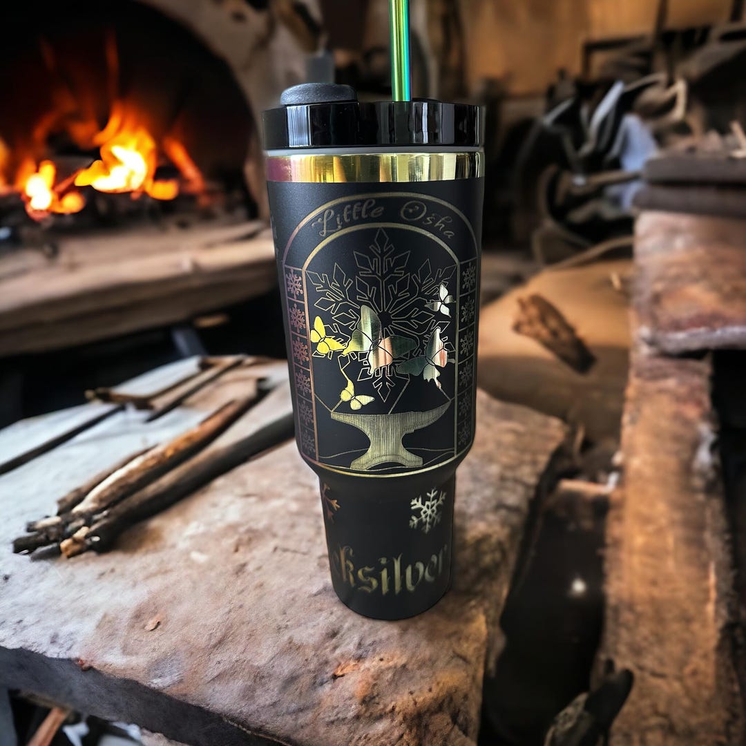 Quicksilver Little Osha Engraved 40 Oz Tumbler - Etsy