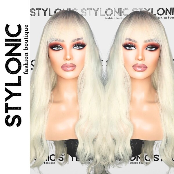 White Wig - Etsy