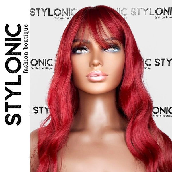 Red Wigs - Etsy