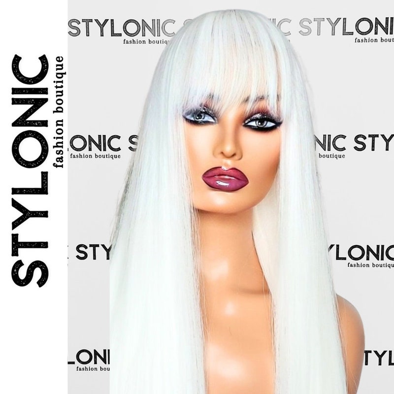 White Wig - Etsy