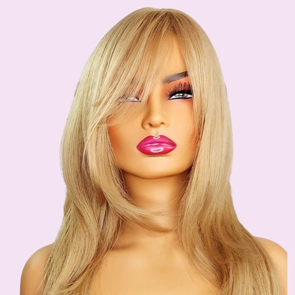 Realistic Blonde Wig - Etsy