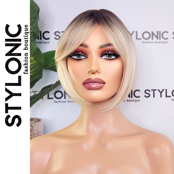 Short Blonde Wig - Etsy