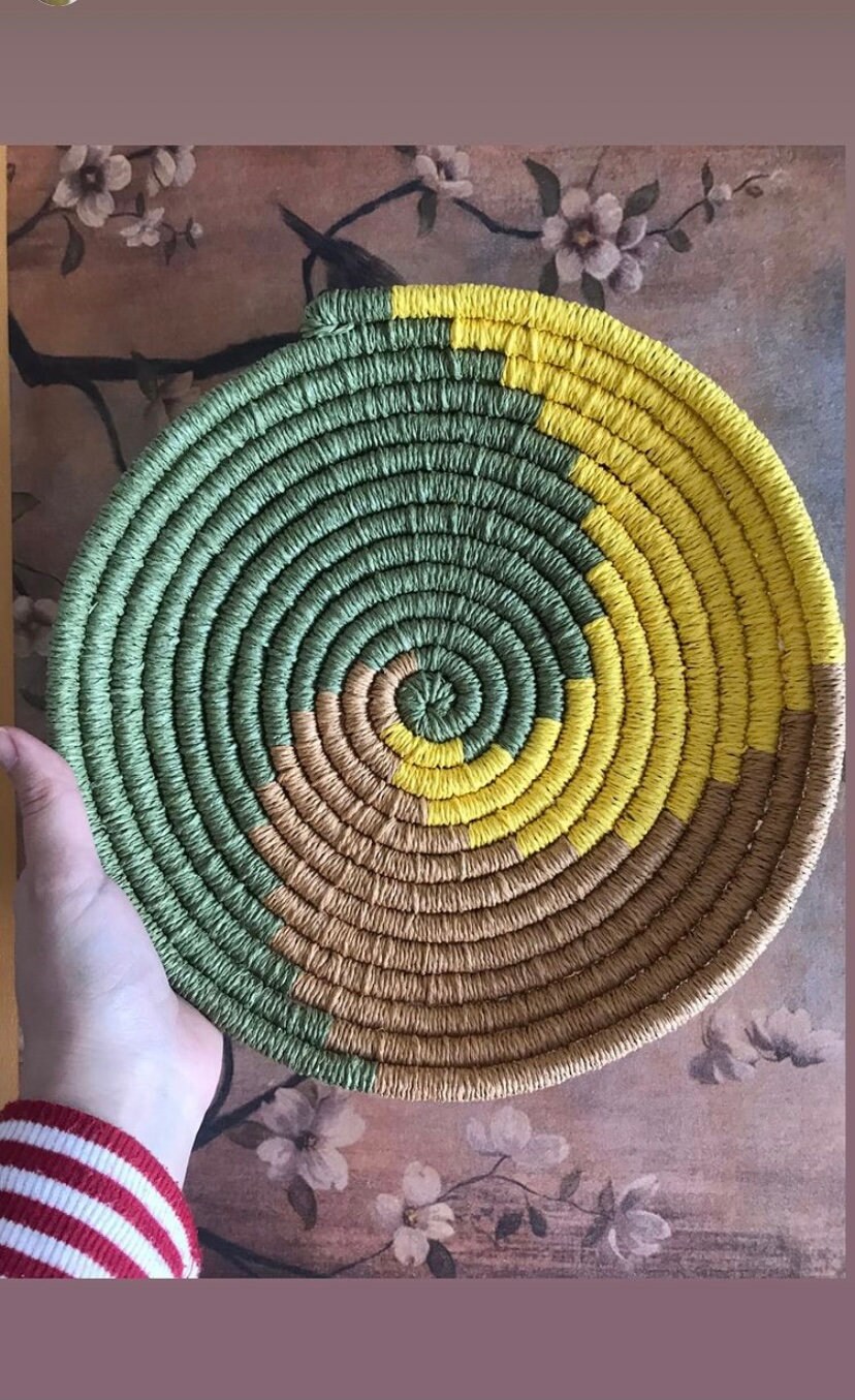 African Basket Weaving Kit | With Tutorial Video , Pattern and ...