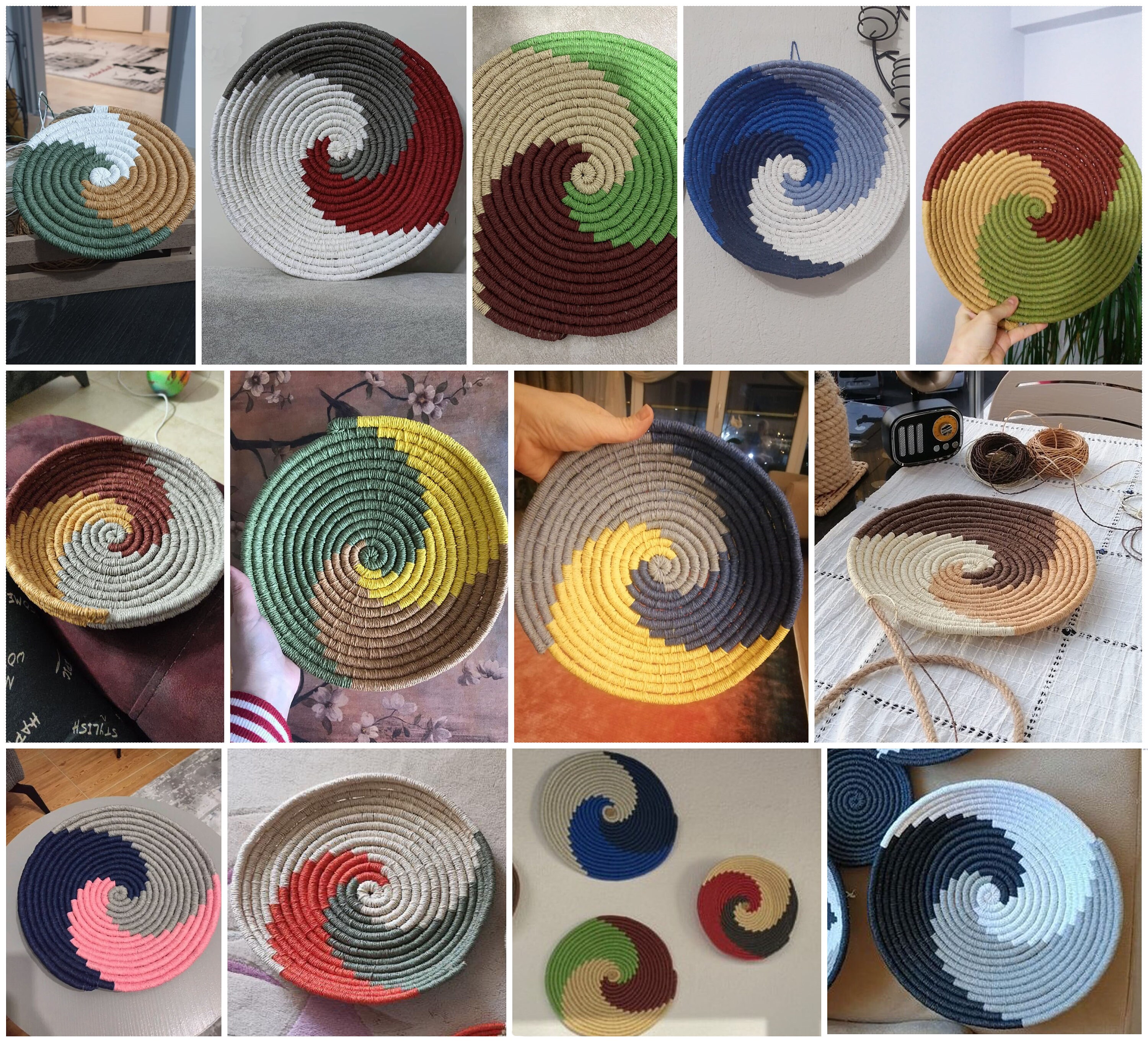 African Basket Weaving Kit | With Tutorial Video , Pattern and ...