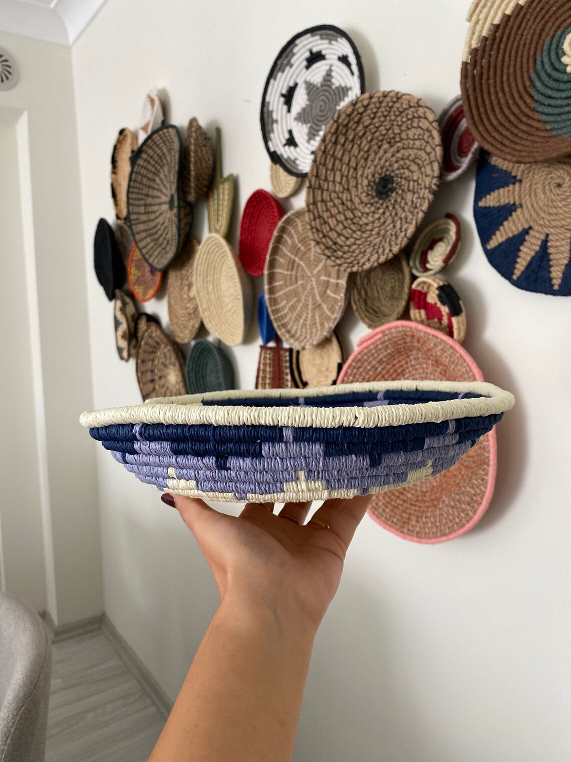 African Basket Craft Kit With Video Tutorial Template and - Etsy