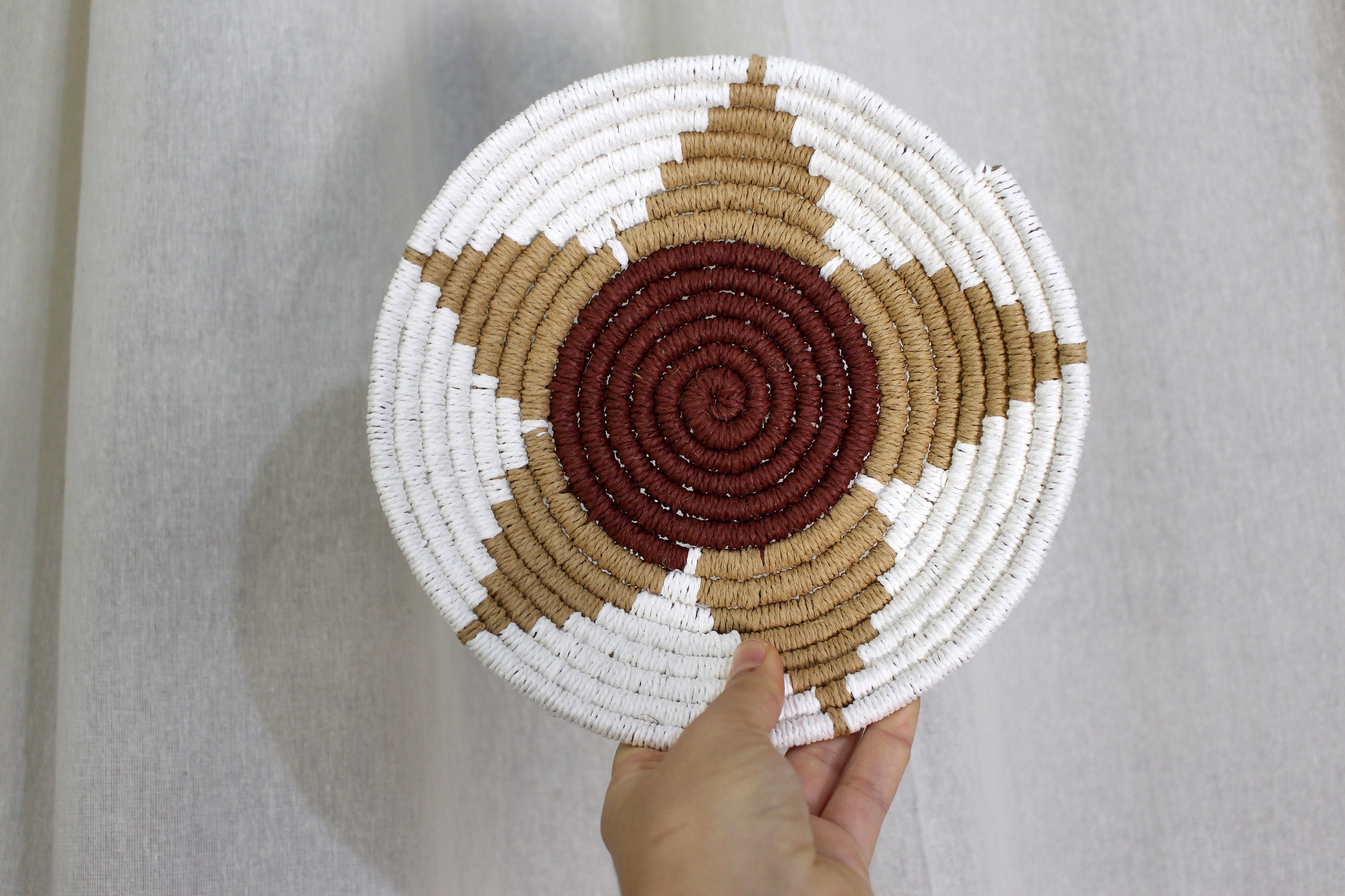 African Basket Craft Kit: DIY Bohemian Wall Decor (video Tutorial ...