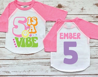 5 is a Vibe Svg - Etsy